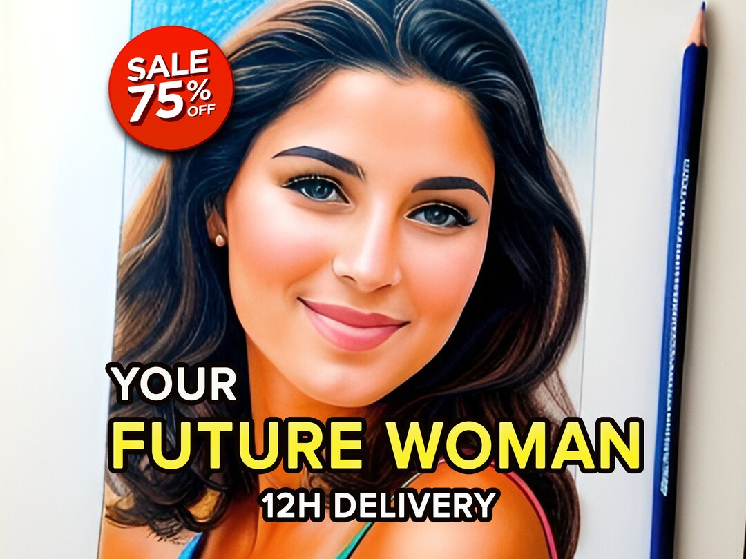Future Woman Drawing | Psychic Love Predictions | Psychic Drawing ...