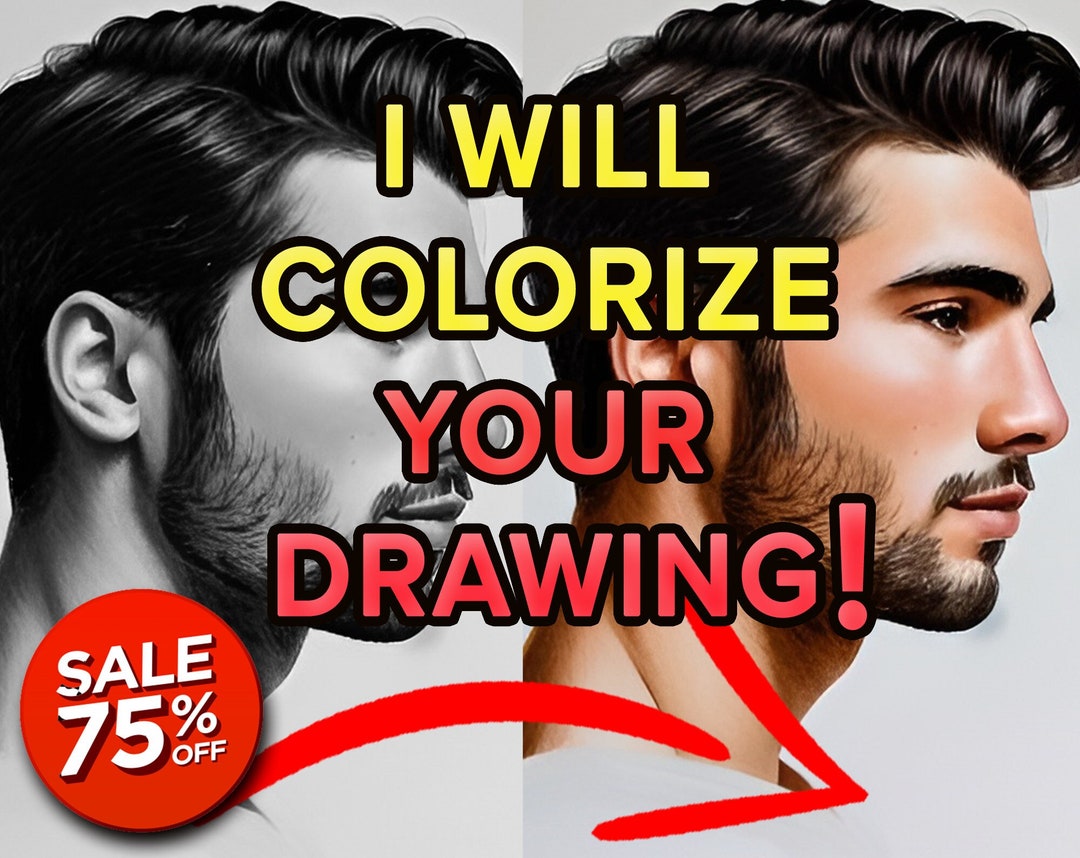 Colorize Your Drawing / Image / Photo (addition to Sketch or Black ...