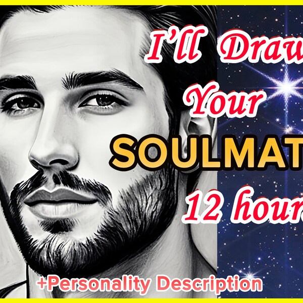 Soulmate Drawing - Etsy