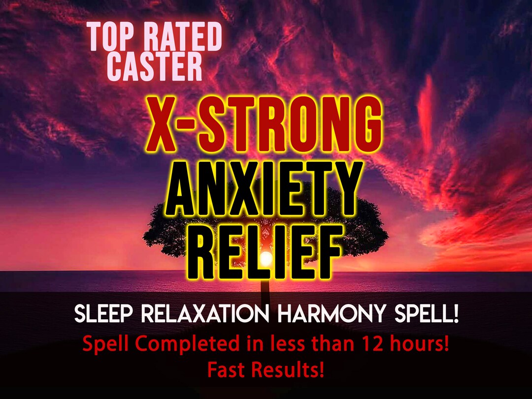 Anxiety Relief Spell EXTRA STRONG Sleep and Relaxation Spell, Harmony ...