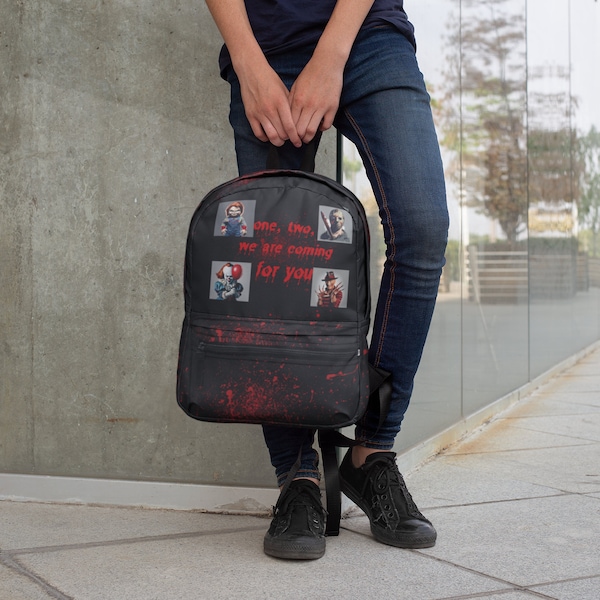 Horror Backpack - Etsy