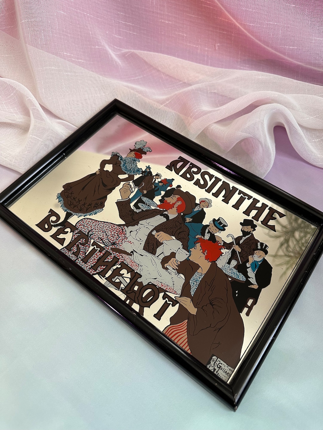 Advertising Mirror Absinthe Berthelot 60s - Etsy