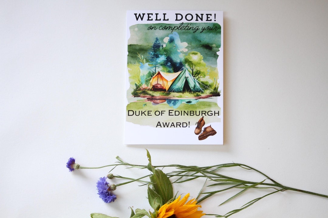 Duke of Edinburgh Physical Award Card, Young People Adventure Award ...