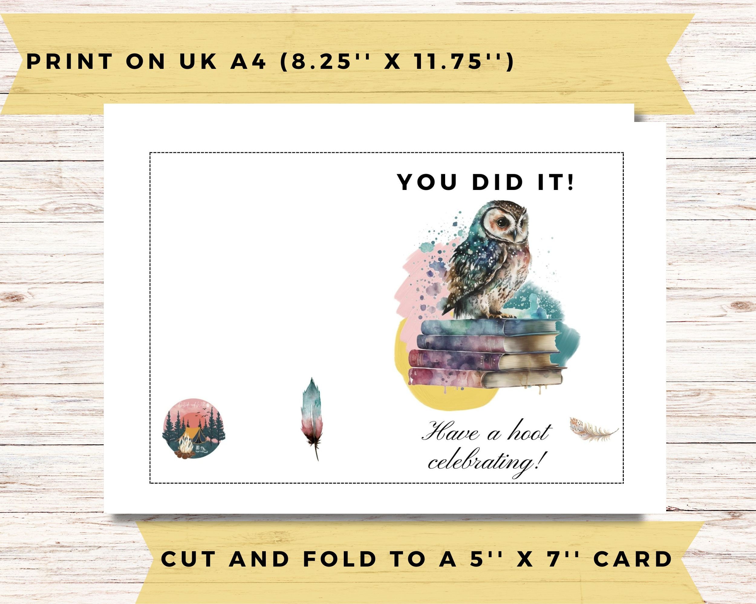 Well Done Vet Exam Printable Card, A-level Results Congratulations ...