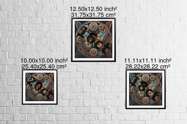 Majestic Steampunk Butterfly - Stained Glass Cross Stitch Pattern - Etsy
