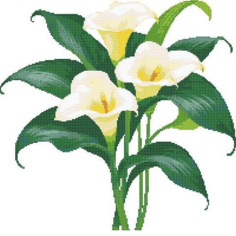 Artistic Blooms: DIY Calla Lily Pattern - Etsy