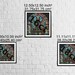 Enchanted Gargoyle Cross Stitch Pattern - Stained Glass Style - Etsy