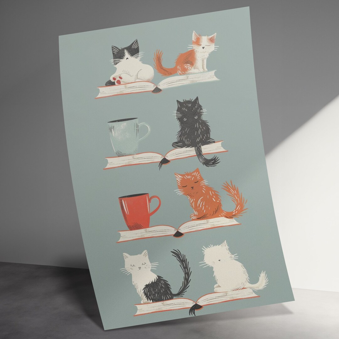 86 Fuzzy Notebooks With Cute Animal Tails Poster 11x17 Inches Kawaii ...