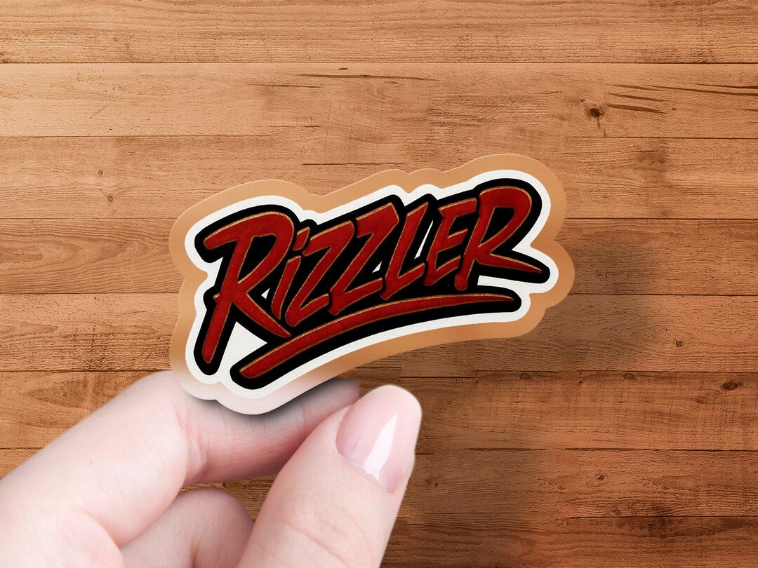 Rizzler Brainrot Sticker Great for Laptop Drink Bottle Notebook ...