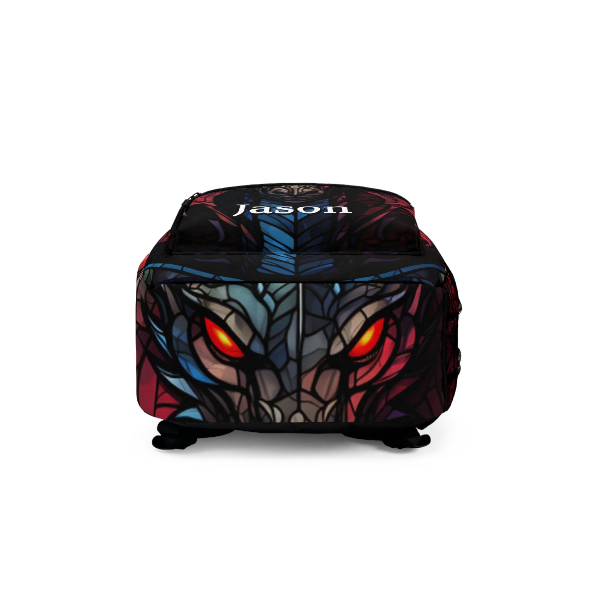 Red Dragon Backpack Custom Backpack School Backpack Cool - Etsy