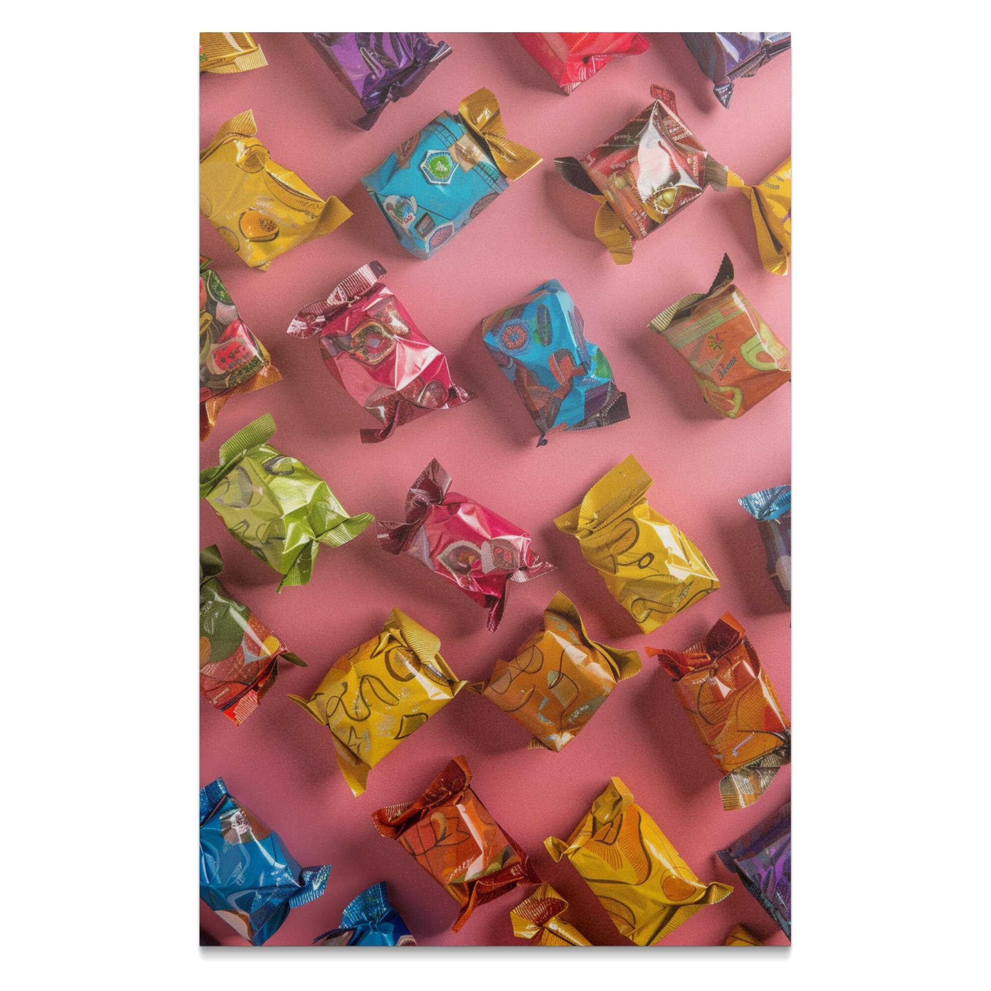 11 Notebooks That Look Like Candy Wrappers Poster 11x17 Inches Kawaii ...