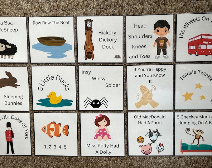 Nursery Rhyme Story Sack - Etsy UK