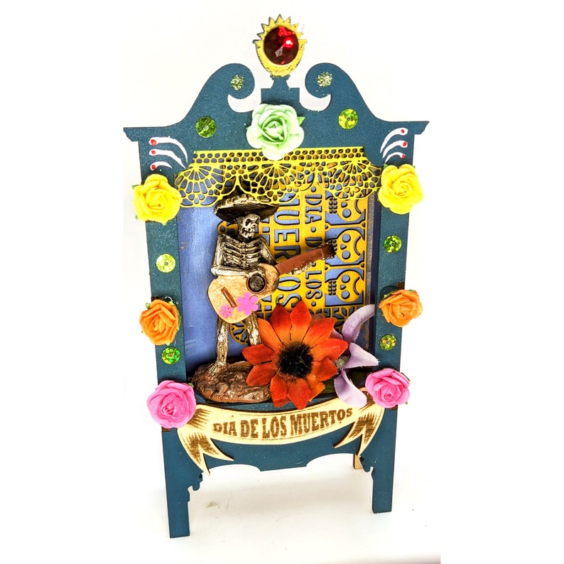 Dia De Los Muertos / Day of the Dead Shadow Box - Etsy