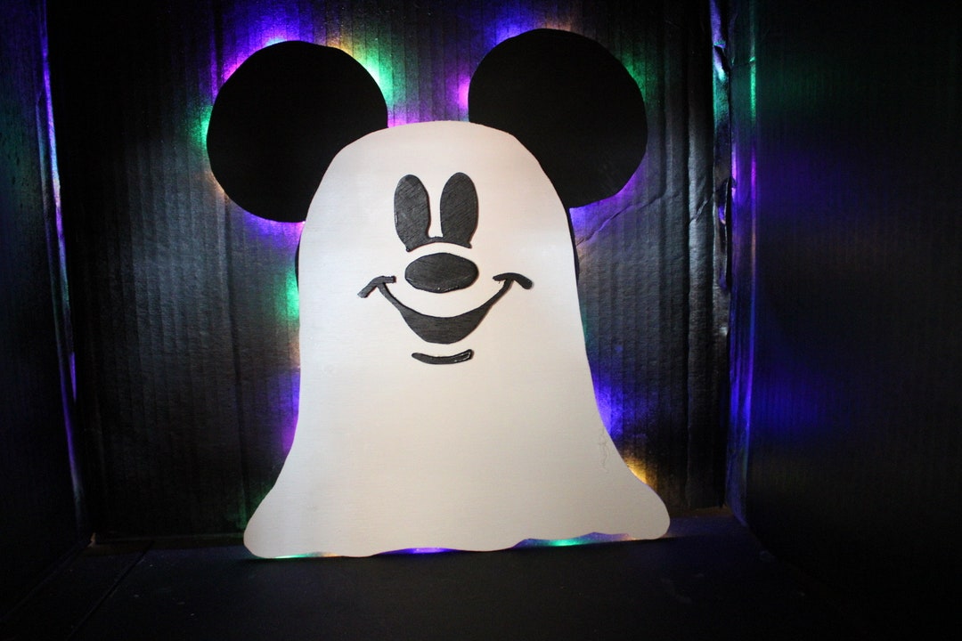 Mickey Ghost LED Magnet, Magic Kingdom,cruise, Halloween, Disney - Etsy