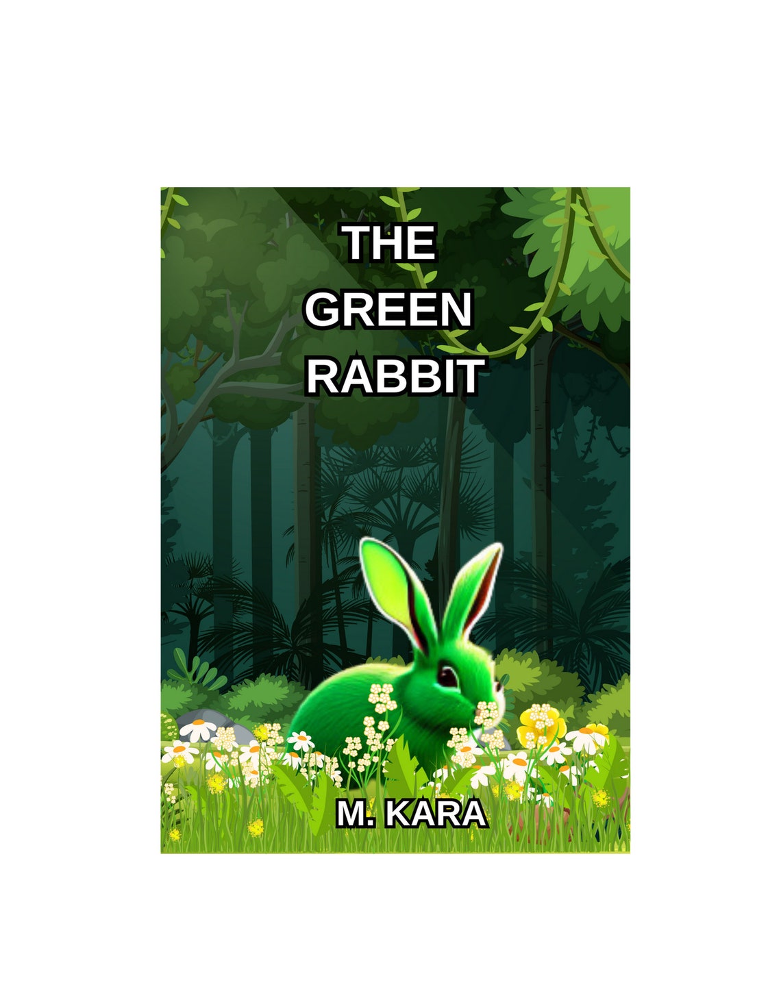 The Green Rabbit, Children's Digital Book,storybook, Pdf/printing ...