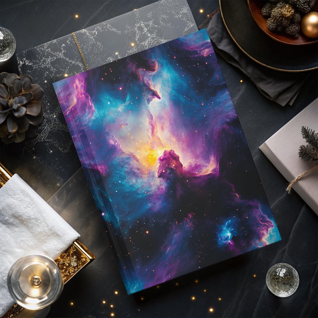 Abstract Galaxy Journal- Nebula Journal- Abstract- Galaxy- Space ...