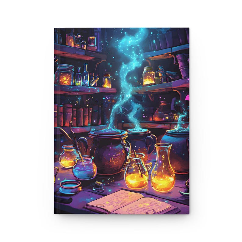 Halloween Journal Witch Lair Witches Hardcover Halloween Spooky Journal ...