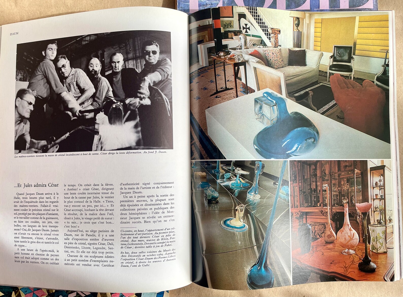 3 L'oeil French Art Magazines From Sixties and Seventies. Can Be Used ...