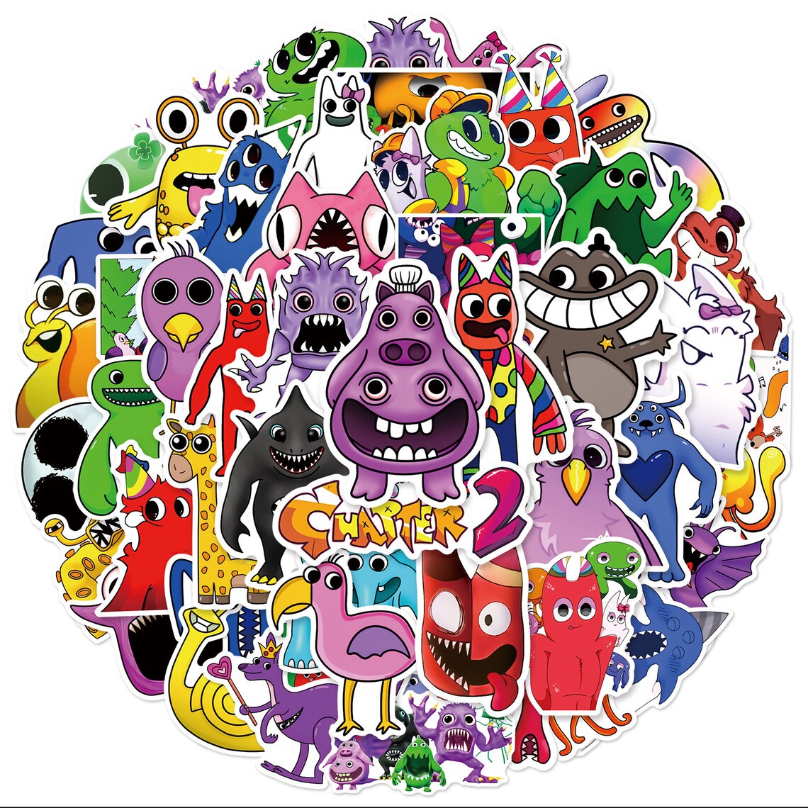 Garten of Banban Sticker PACK 50 PCS Roblox Game Stickers - Etsy Australia