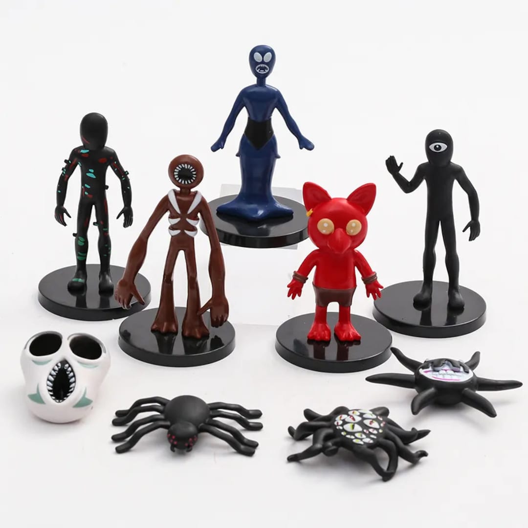 Roblox Doors Action Figures 9PCS Roblox Toys Cartoon - Etsy