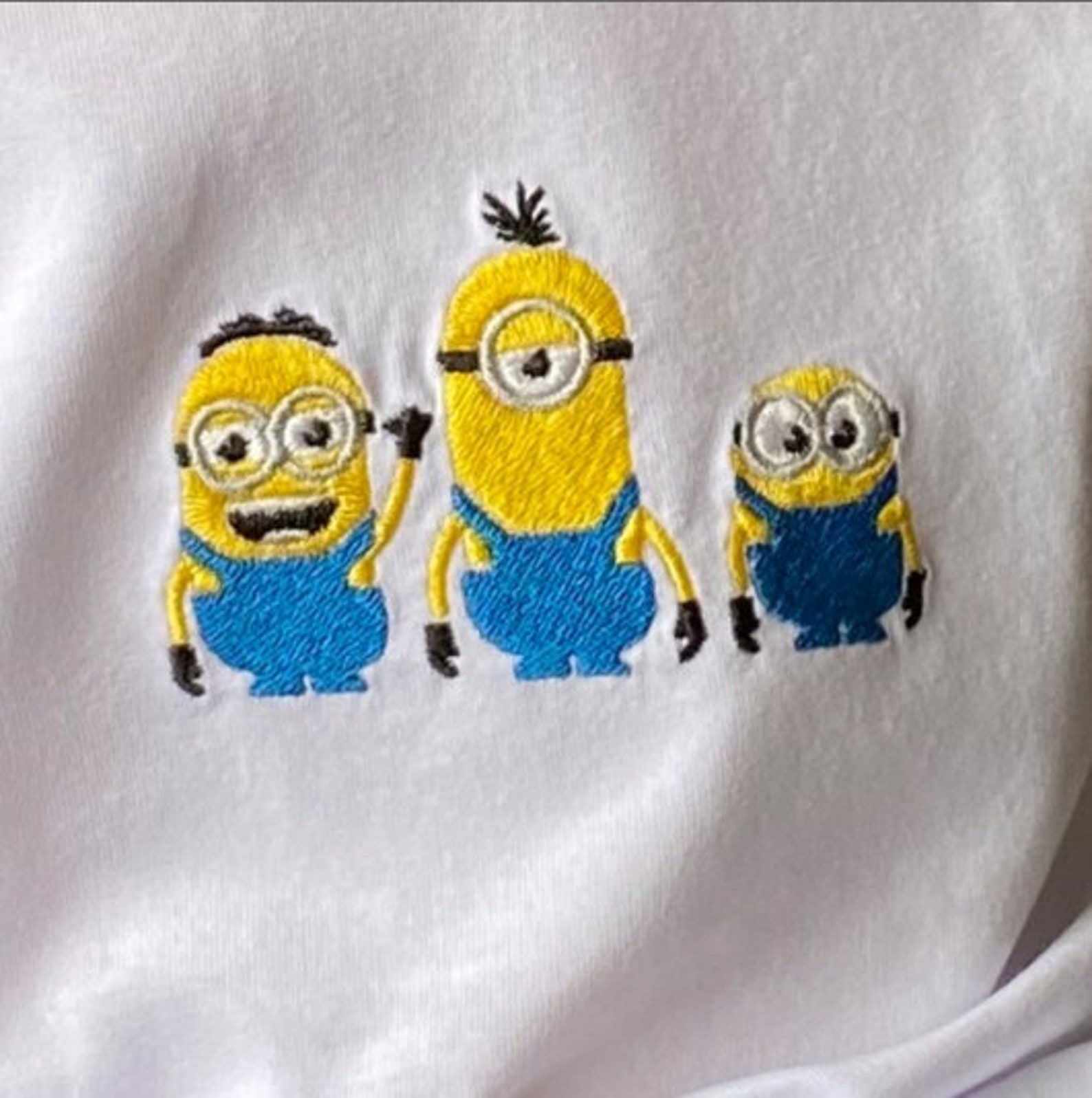Minion Triple Embroidery Design - Minion Embroidery - 4 Sizes - Pes ...