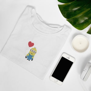 Minion Heart Embroidery Design - Minion Embroidery - 4 Sizes - Pes, Vp3 ...