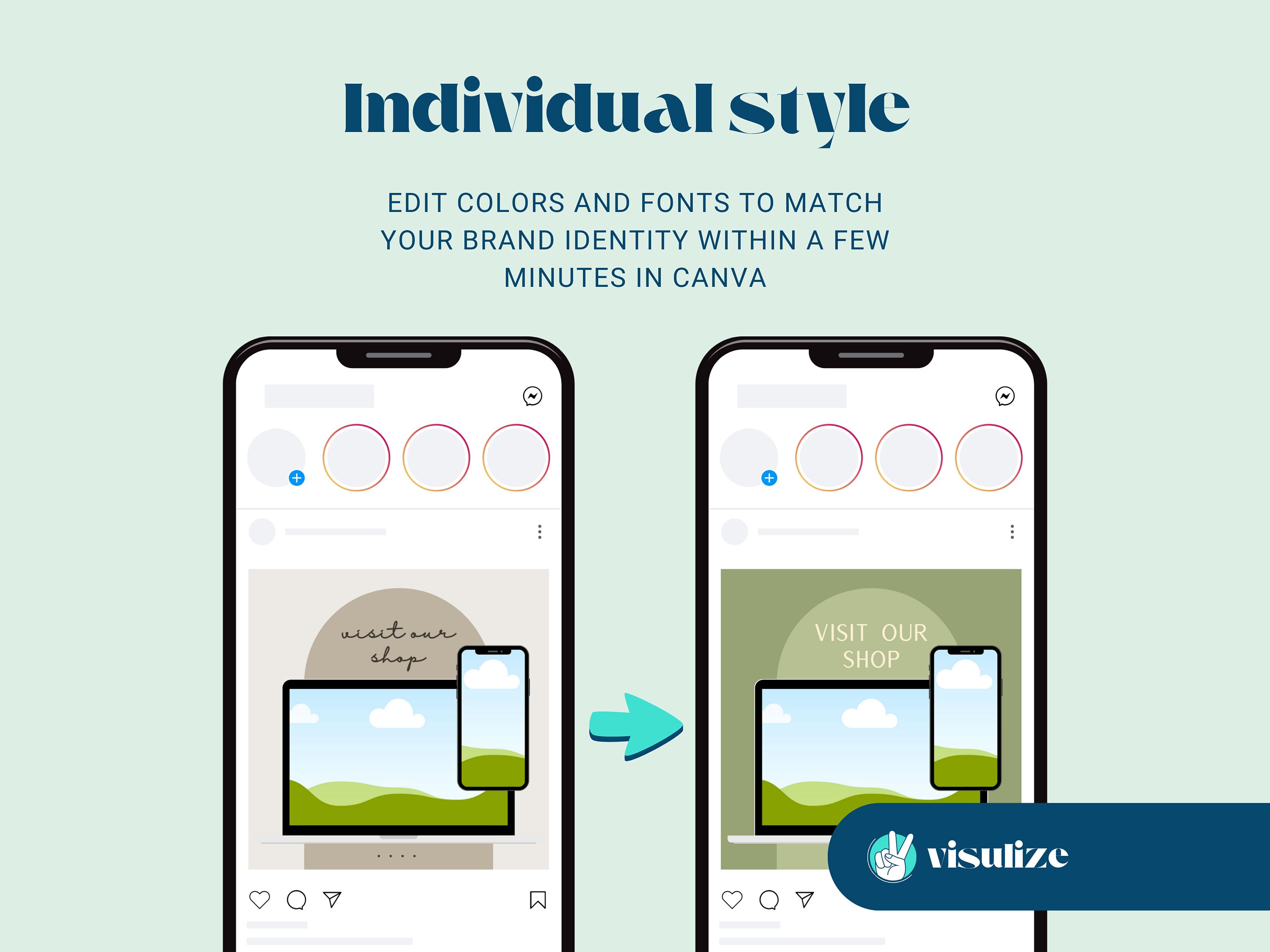 50 Instagram Post Design Templates for Canva - Etsy