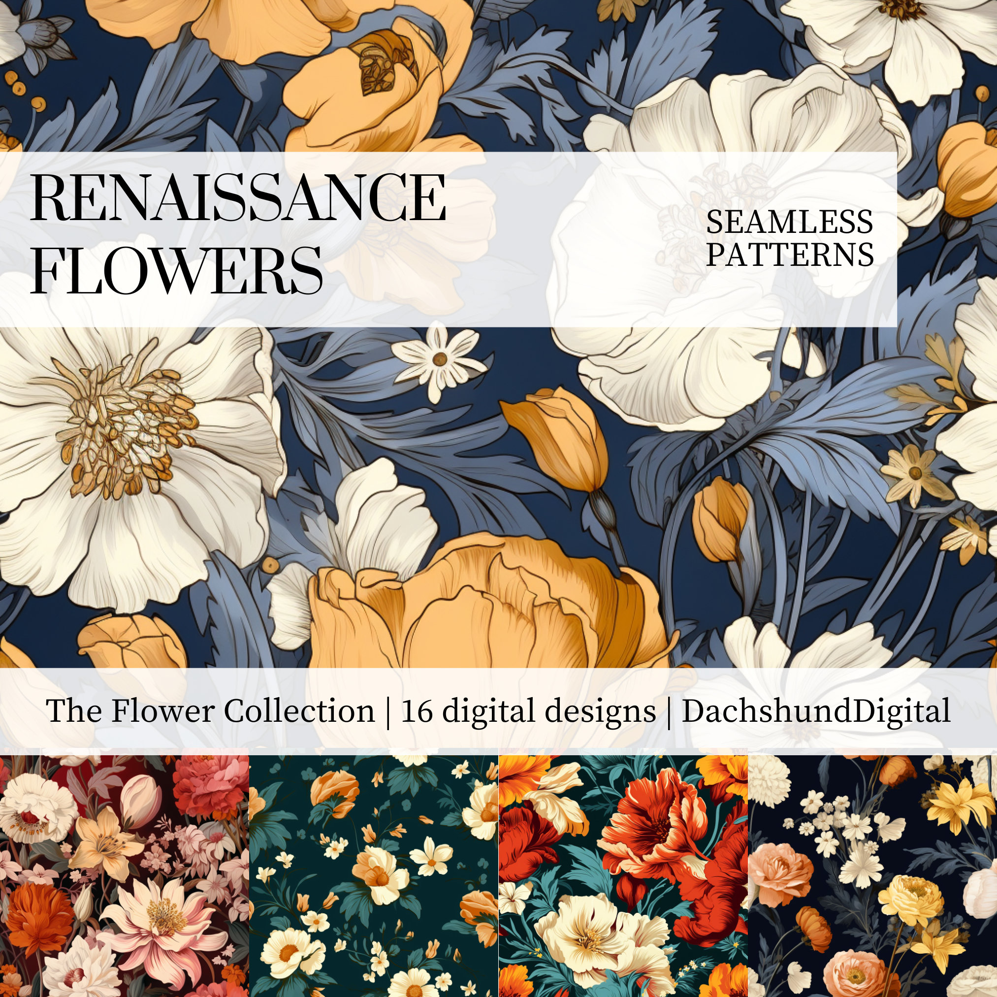 Renaissance Floral Patterns