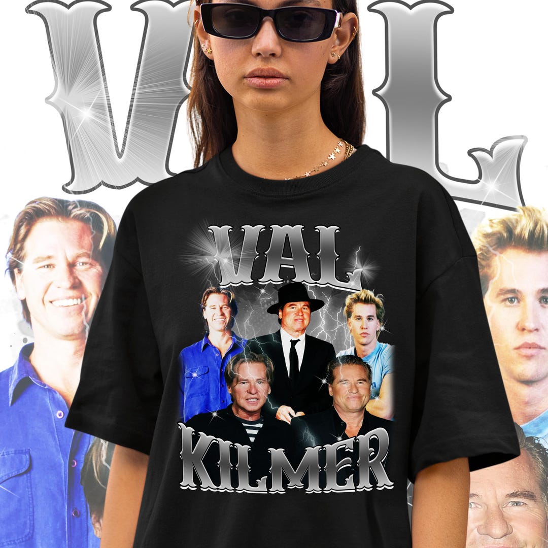Vintage Val Kilmer Shirt, Vintage Shirt & Fan Gift Bundle, Huckleberry ...