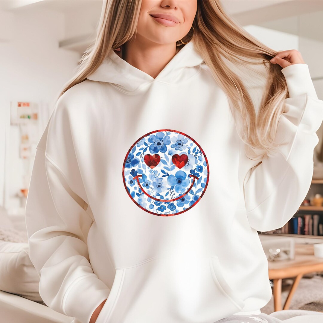 Smiley Face Shirt, Cute Happy Face Tee, Unisex Smiling T-shirt, Vintage ...