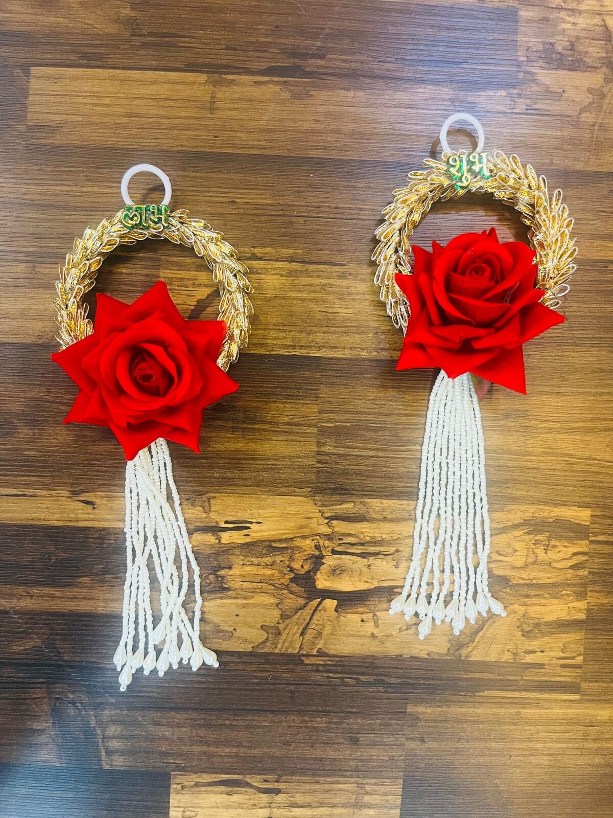 Combo of Rangoli Shubhlabh Flower Toran Indian Door Wall Hanging Toran ...
