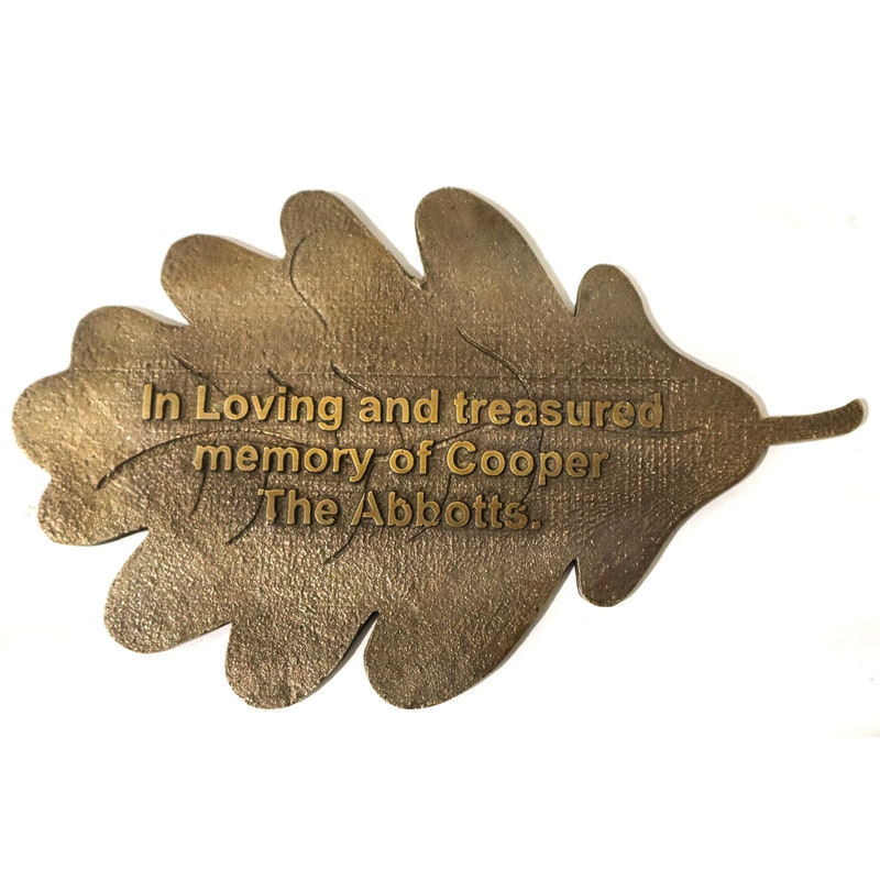 Memorial Plaque - Etsy