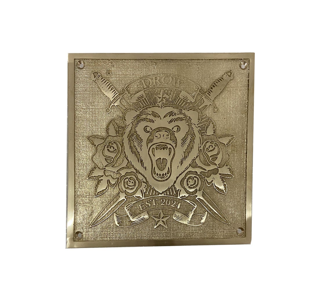 Cast Brass Custom Plaques est Signs Custom Made Brass Signs & Plaques ...