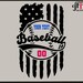Baseball American Flag Svg, Distressed USA Baseball Flag Svg, 4th of ...