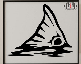 Chasin' Tail Red Fish Fin Design SVG EPS JPG Art Download - Etsy