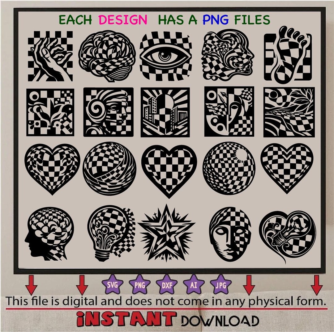 Checkered SVG | Checkered Pattern SVG | Checkered Bundle Svg, Checkered ...