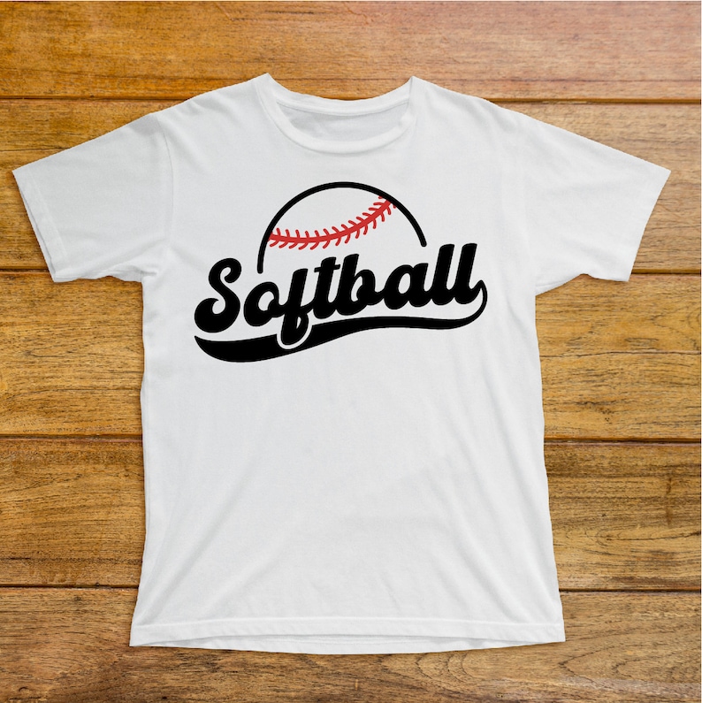 Softball Text Svg, Cricut, Softball Svg ,baseball Clip Art, Softball ...