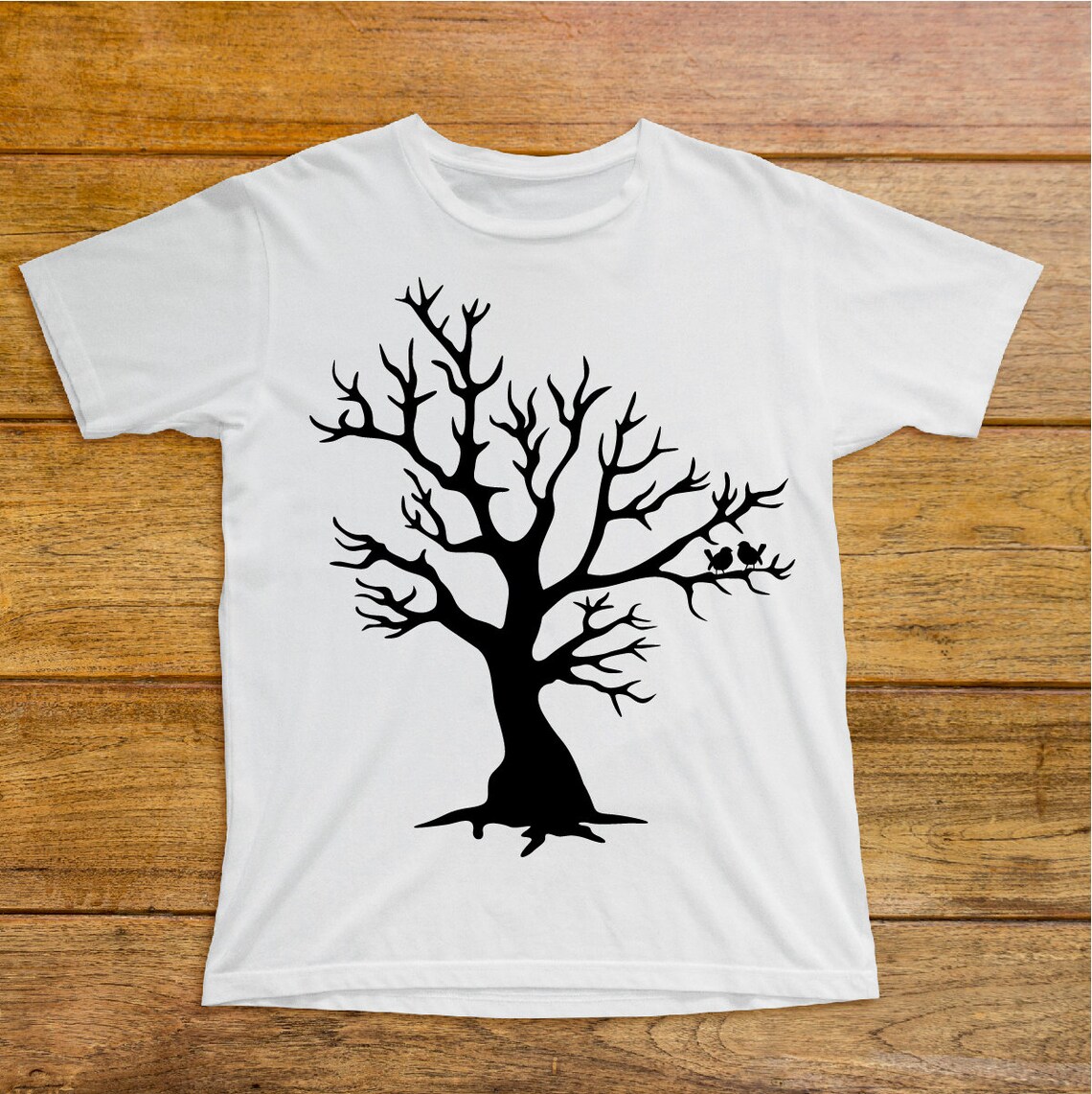 Fall Tree SVG/DXF/PNG, Instant Digital Download for Silhouette & Cricut ...