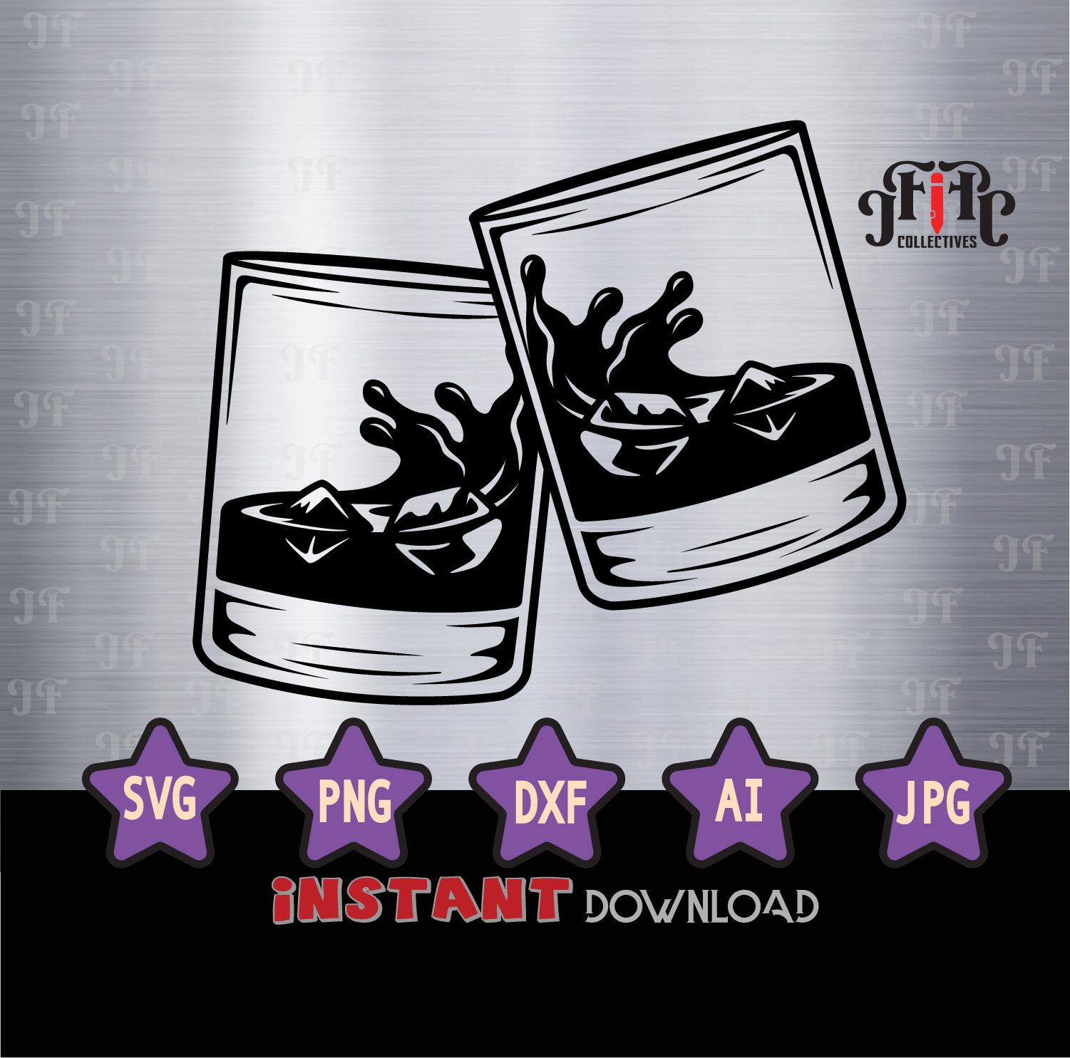 Whisky Two Glass Whiskey Svg ,glass of Whiskey Svg ,whiskey Glass ...