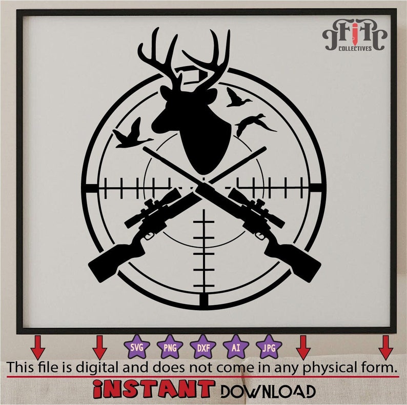 Hunting Club SVG File,deer Hunting SVG, Duck Hunting SVG ,digital Art ...