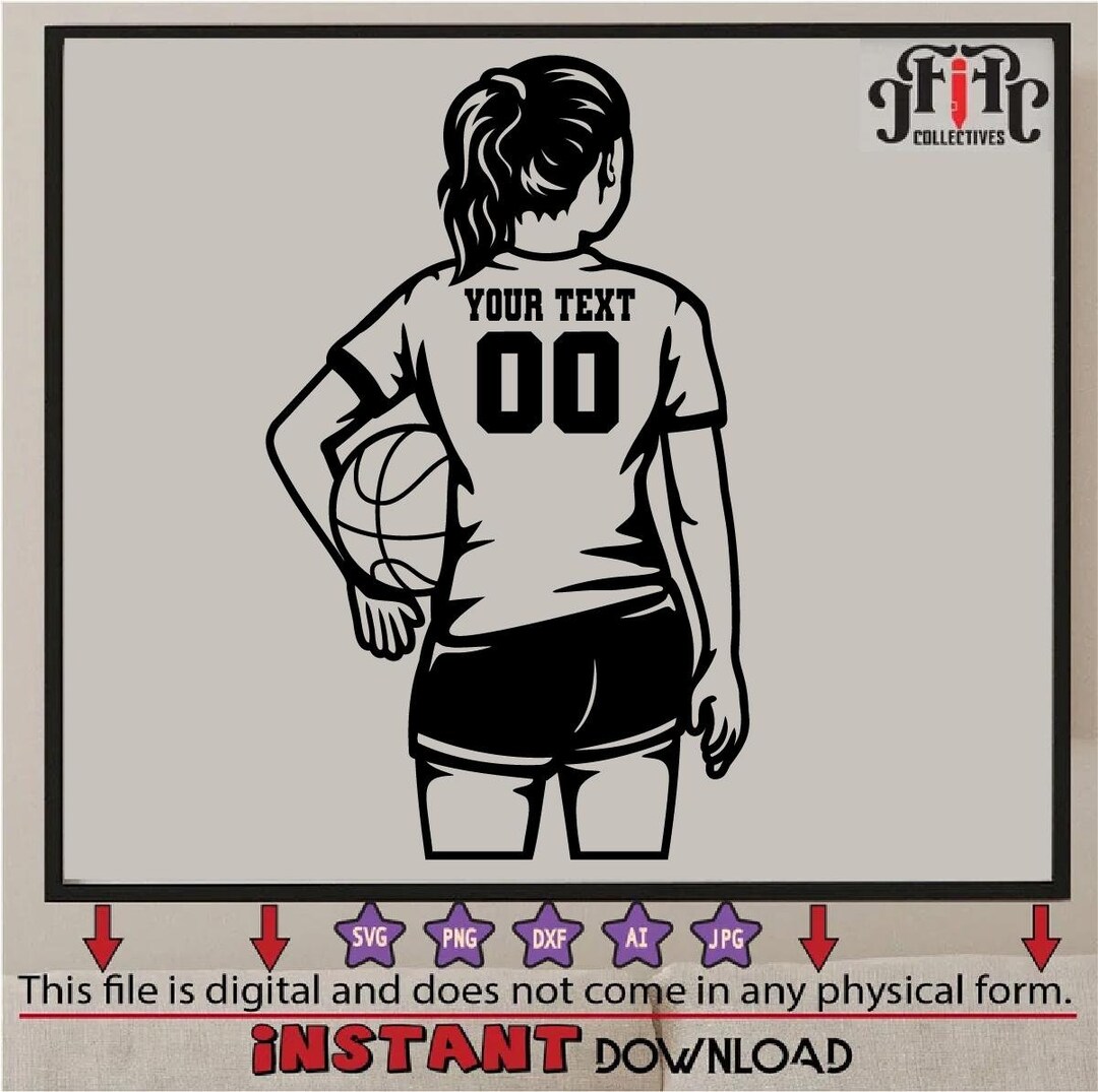 Basketball Girl SVG, Basketball School, Basketball, Svg for Cricut ...