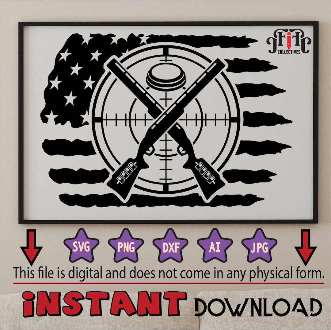 Clay Shooting Svg, Clay Target SVG, Clay Targets and Shotgun Shells SVG ...