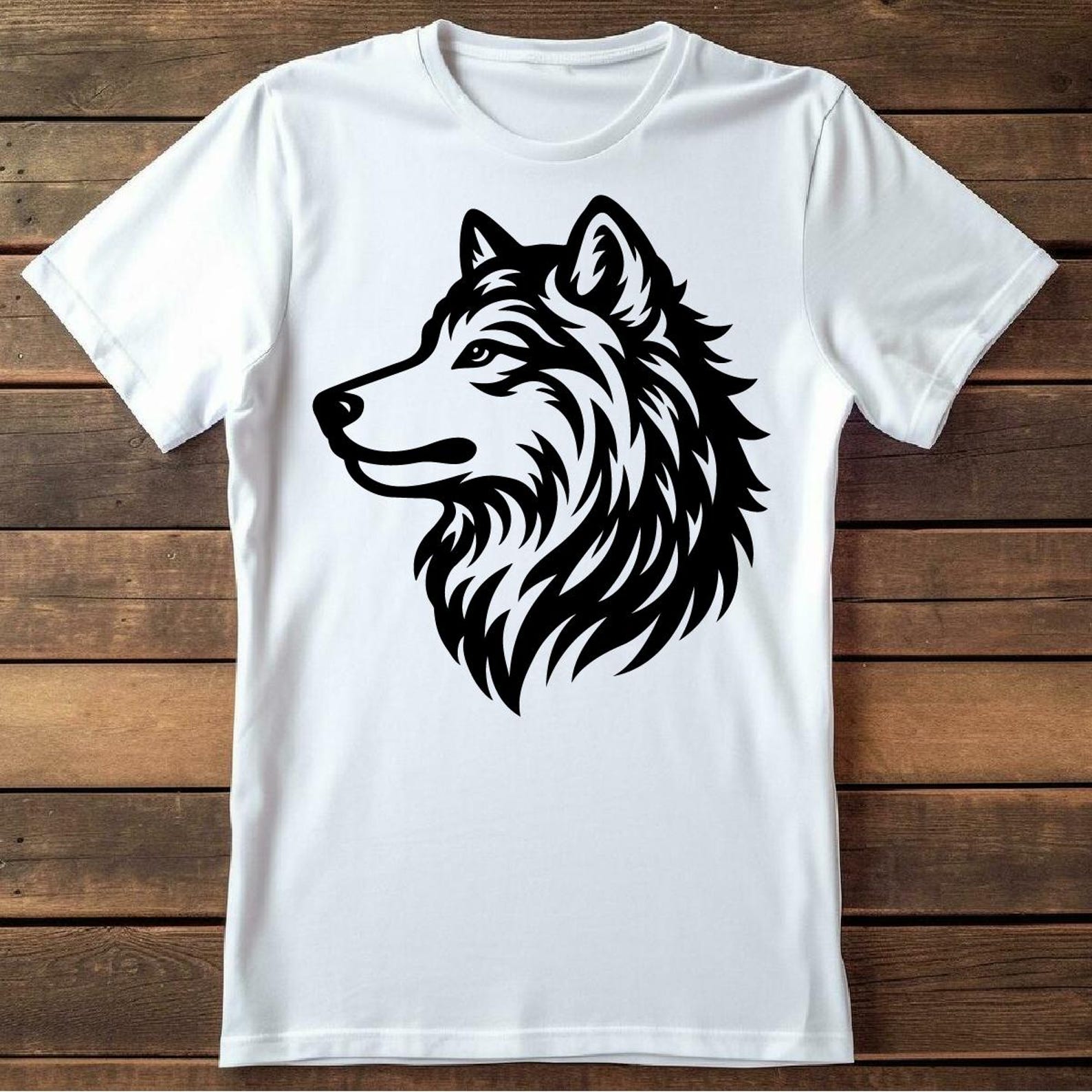 Cool Wolf Head Svg, Cute Wolf Svg, Wolf Svg Black and White Cricut, Svg ...