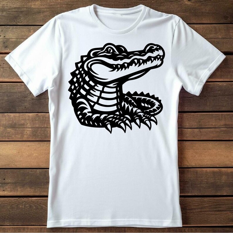 Adorable Portrait Crocodile SVG: Cute & Cuddly Croc for Crafts ...