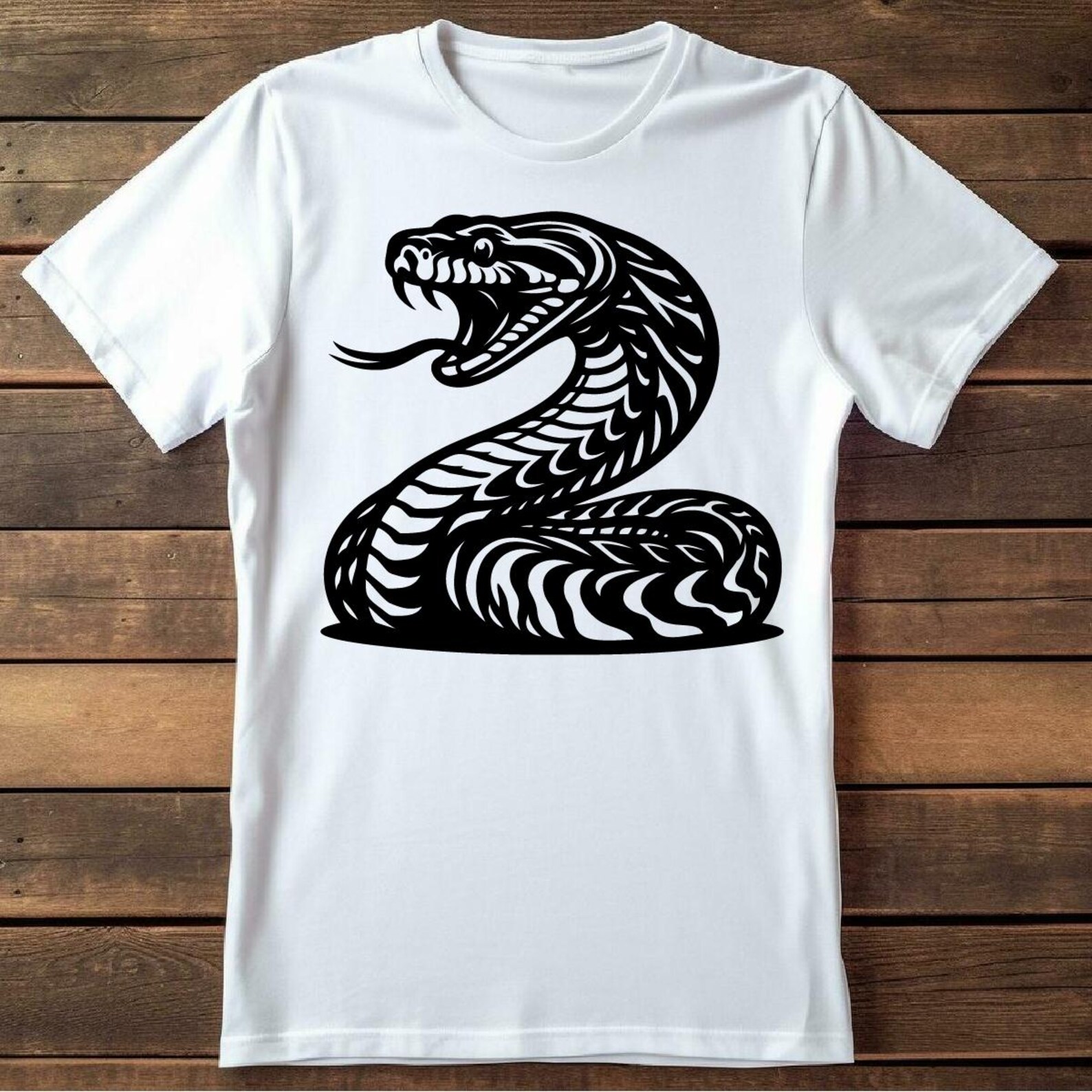 King Cobra Svg | Cobra Snake Clipart | Snake Head Stencil | Venomous ...