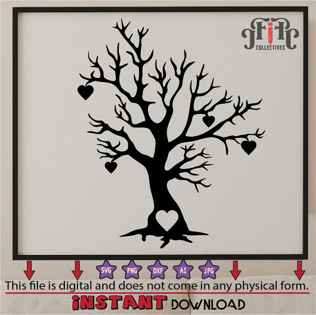 Heart With Family Tree, Heart Tree Svg, Family Where Life Begins and ...