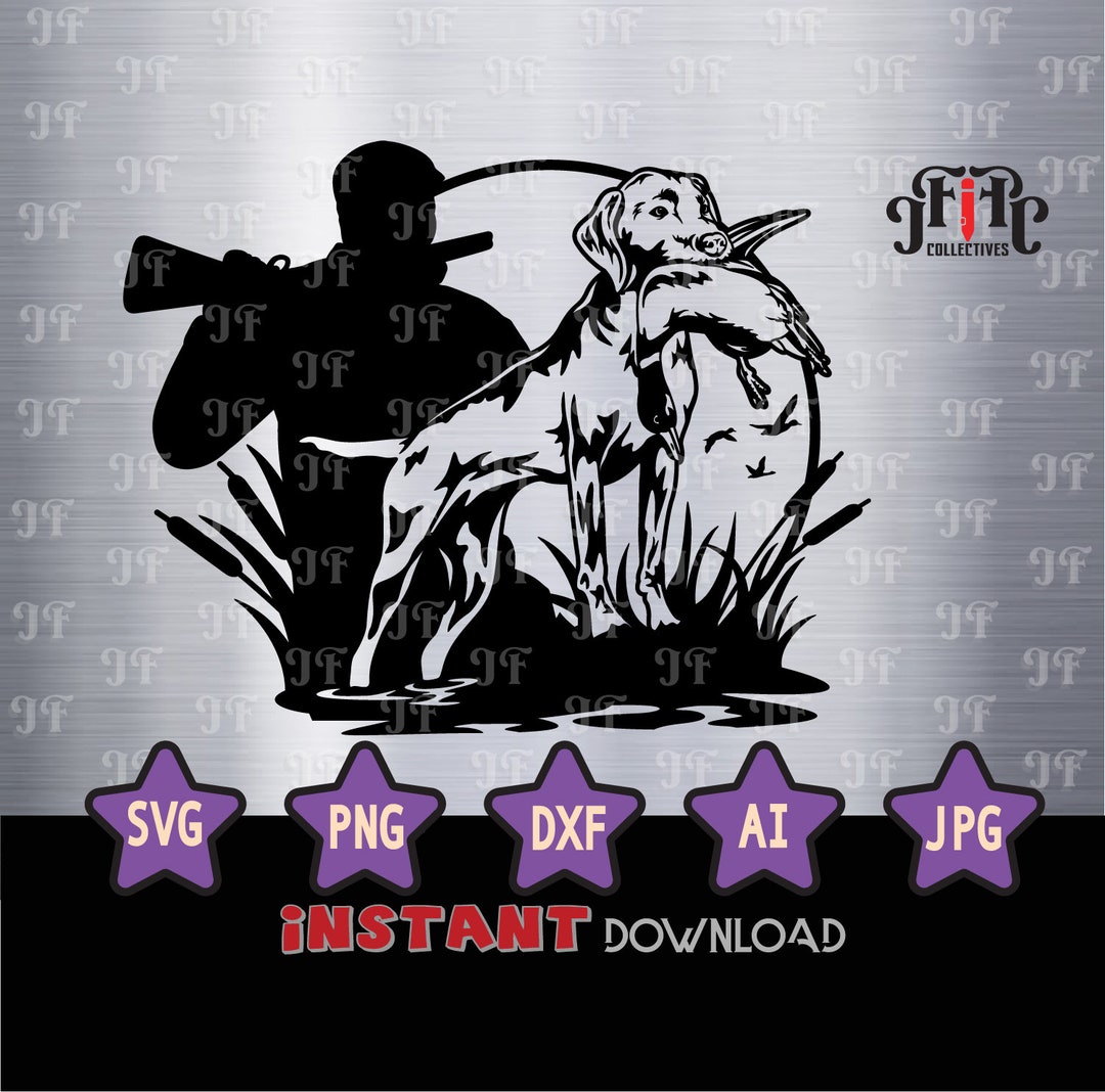 Hunting Dog SVG File Duck Hunting Svg Hunting Season Svg - Etsy