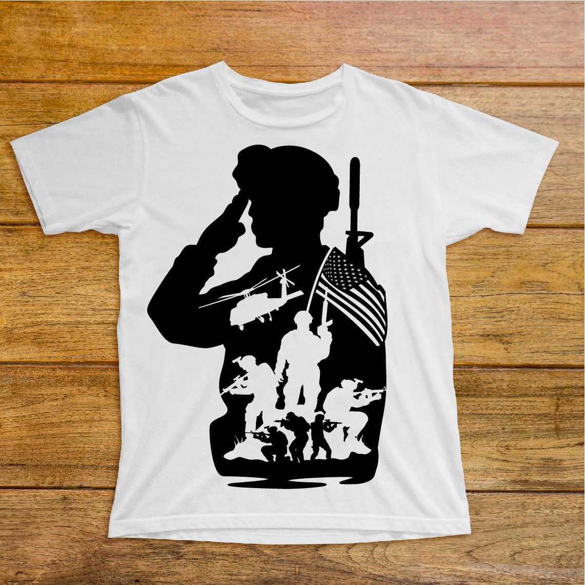 US Soldier SVG | American Troops Svg | United States Military Svg | War ...