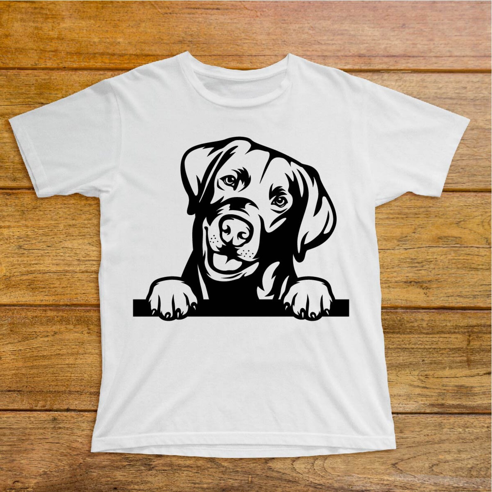 Labrador Peeking Svg | Dog Breed Clipart | Pet Cut File | Domestic ...