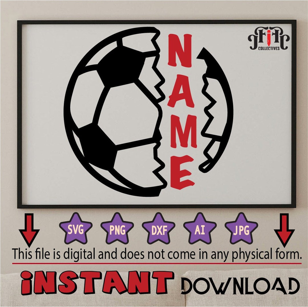 Sports Clipart Soccer Ball PNG Bold Half Soccer Ball Torn With Tears ...